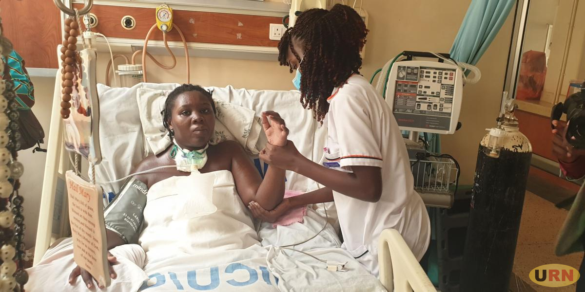 Claire spent over two years in Mbarara hospital intensive care and ...